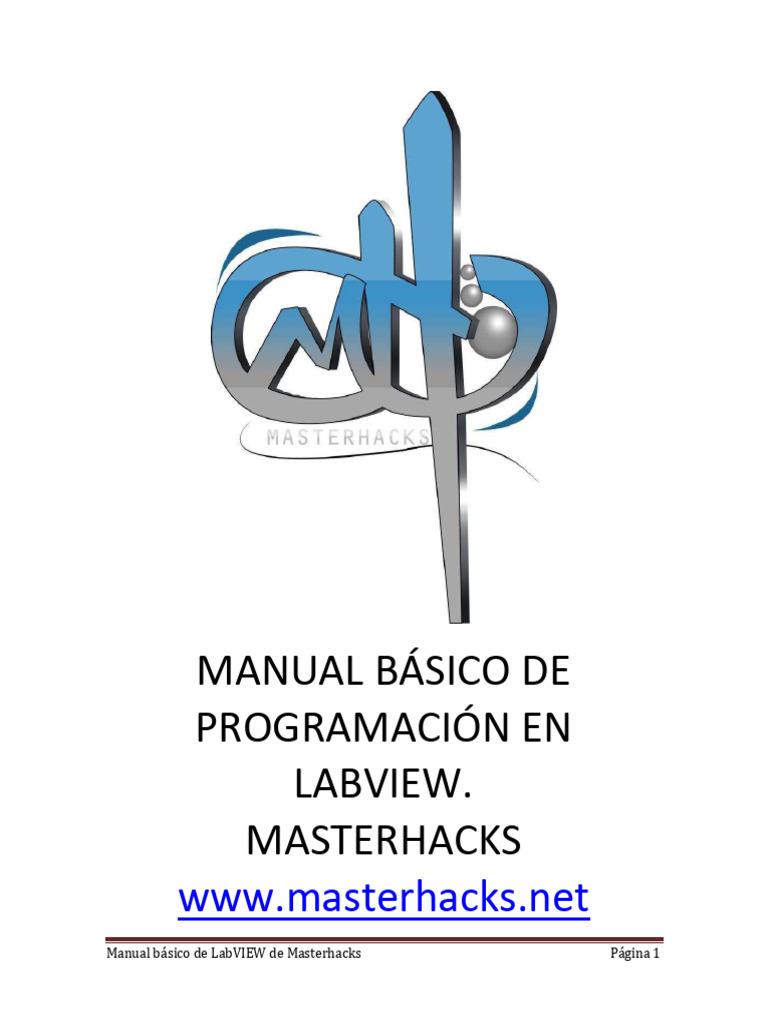 Manual Basico de Programacion en Labview | PDF | Programa de computadora | Programación