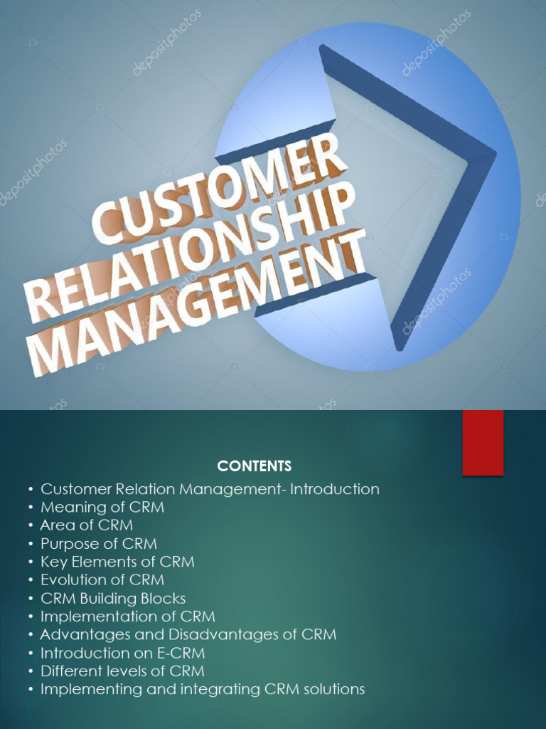Customer Relationship Management | PDF | Customer Relationship Management | Sales