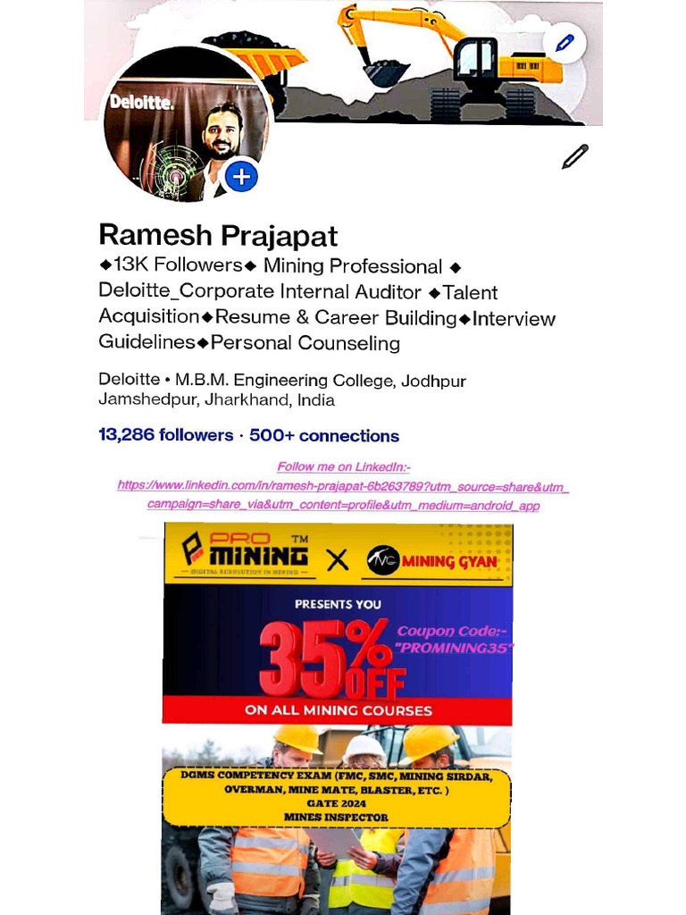 Mine Planning (Useful Definition) | PDF