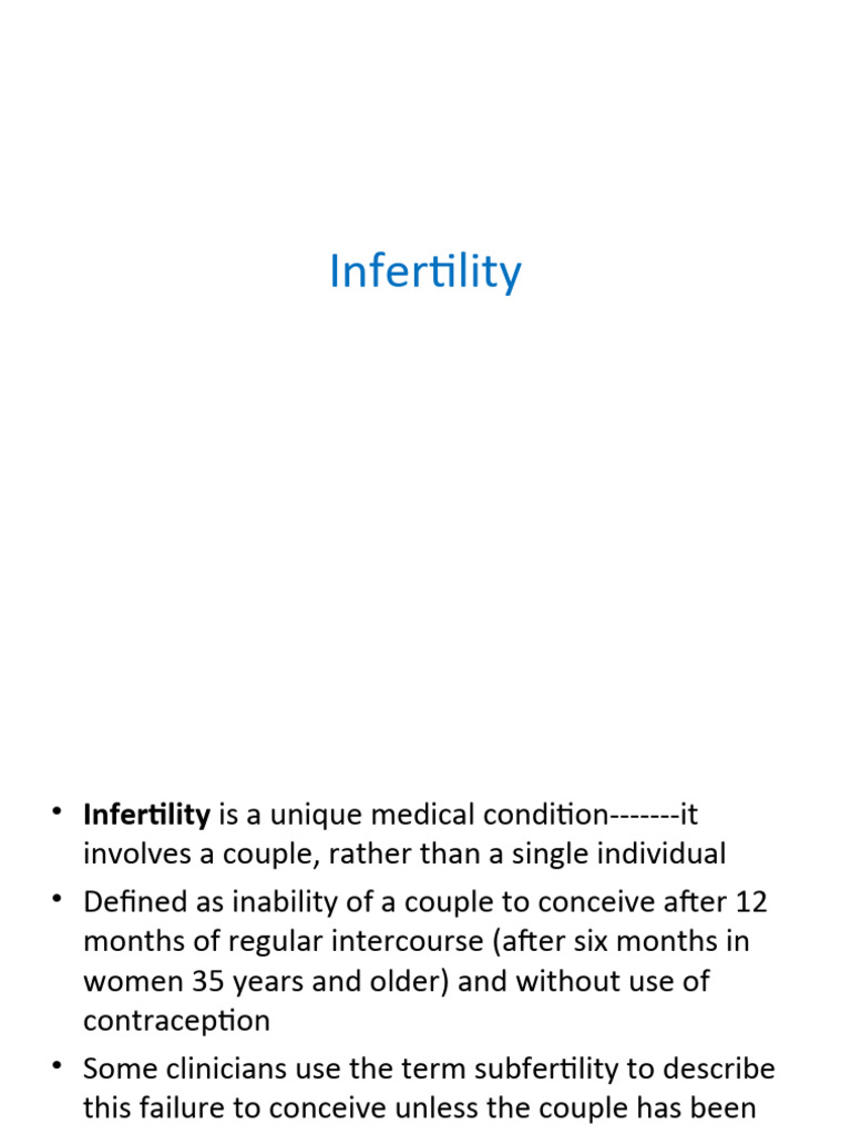 24 Infertility | PDF | Infertility | Public Health
