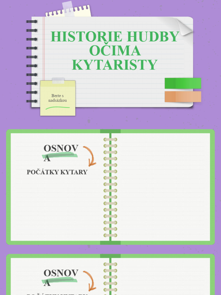 Historie Kytary | PDF