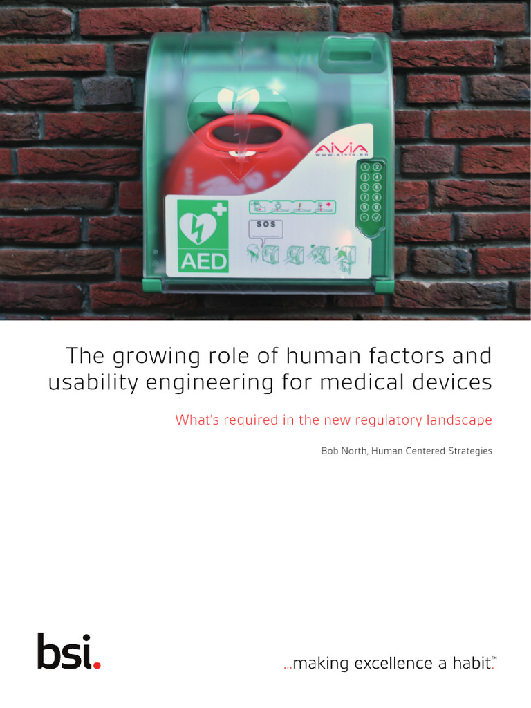 Human Factors in Medical Device Usability | PDF | Usability | Medical ...