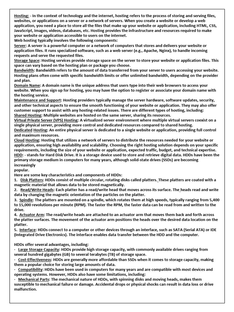 Notes Pdf Hard Disk Drive Active Directory