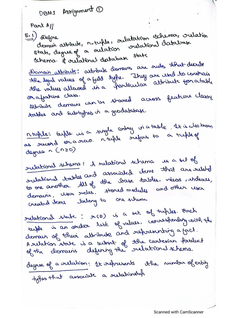 Dbms Assignment | PDF