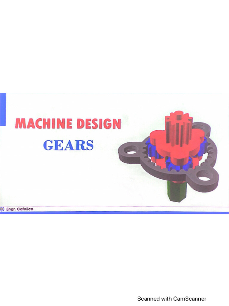 LESSON - Gears | PDF