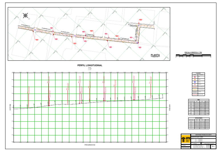 Plano - Planta y Perfil | PDF
