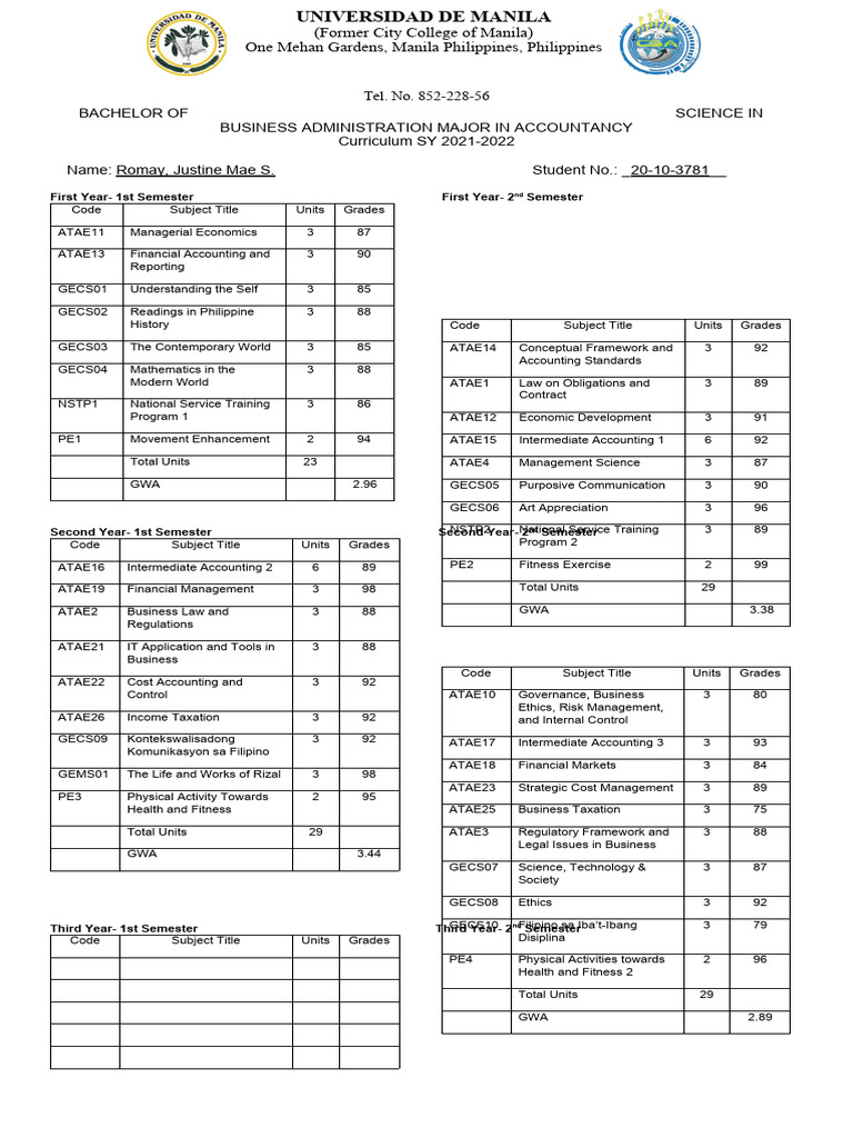 Bsa Reg1 Pdf Accounting Manila