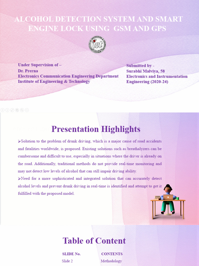 Alcohol Detection | PDF | Accelerometer | Sensor