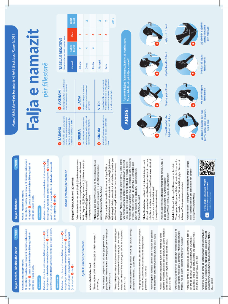 Falja E Namazit Formati-A4 | PDF
