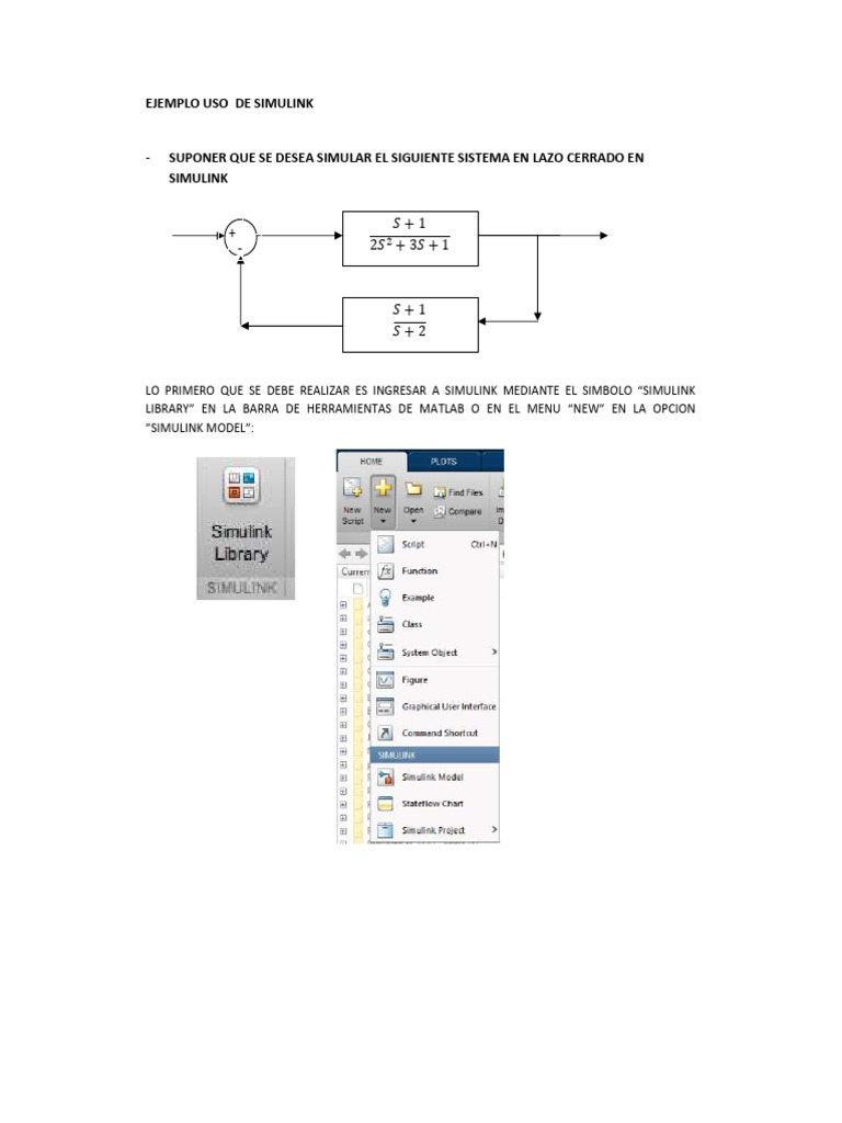 Ejemplo Simulink | PDF