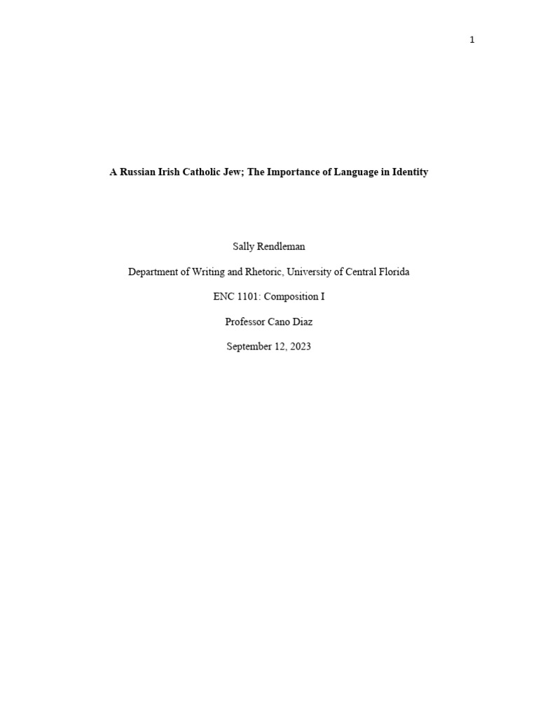 Major Assignment 1 Eportfolio | PDF | Jews And Judaism | Jewish Belief ...