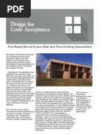 UL U305 Fire Rated Wall Assembly Guide | PDF | Drywall | Building ...
