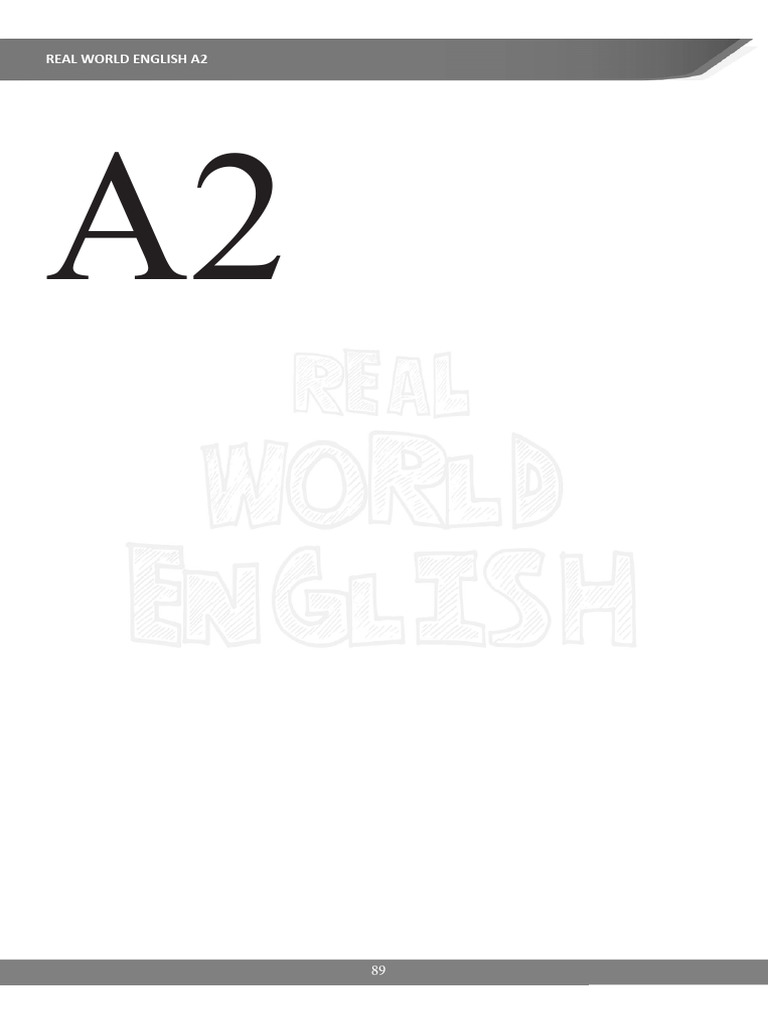 Rwe A2 Teachers Book | PDF | Question | Job Interview