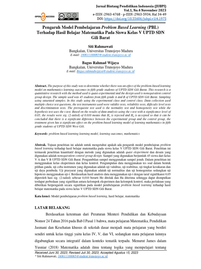 1975-Article Text-6496-1-10-20230815 | PDF | Evidence | Science