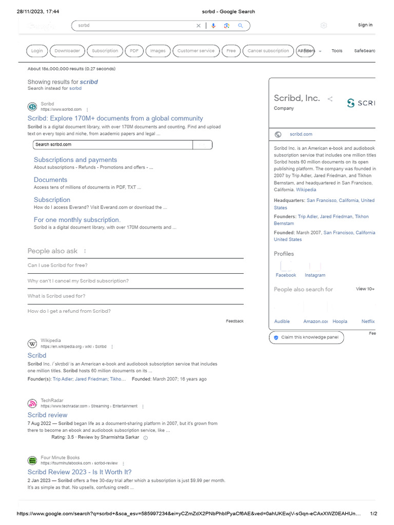 SCRBD 4 - Google Search | PDF | Scribd | Publishing