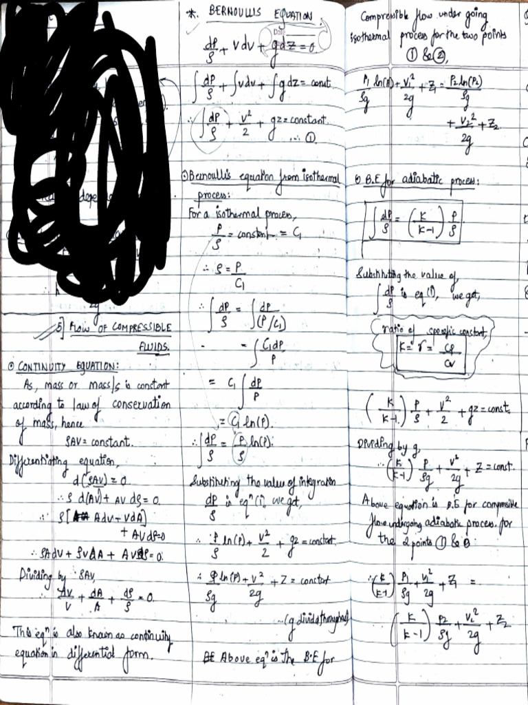 Fluid Dynamics and Mach Number Calculations | PDF | Pressure | Fluid ...