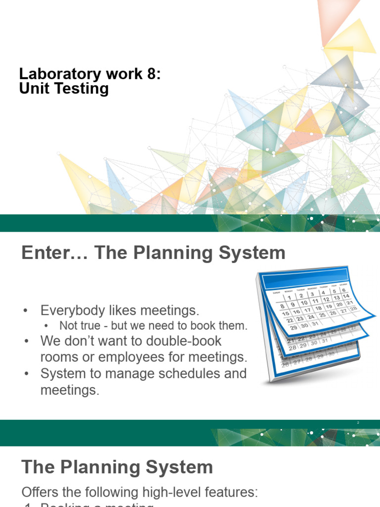 Autumn23 Laboratory Work 8 UnitTesting | PDF | Unit Testing | Systems ... Autumn23 Laboratory Work 8 UnitTesting | PDF | Unit Testing | Systems ...