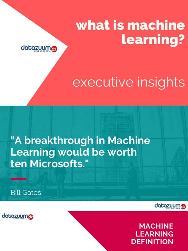 Machine Learning Insights For Executives 1603951193 | PDF | Machine ...