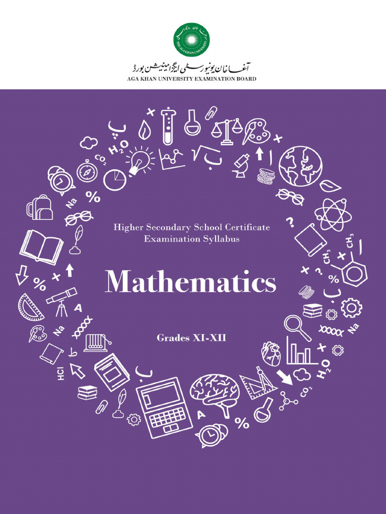 Mathematics Xi Xii Syllabus Guide Pdf Matrix Mathematics Determinant