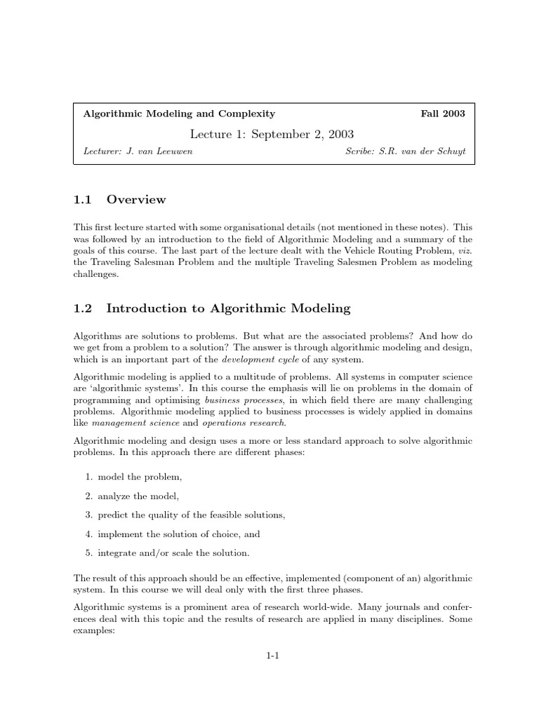 Approx Lecture03-1 TSP | PDF | Mathematical Optimization | Applied Mathematics