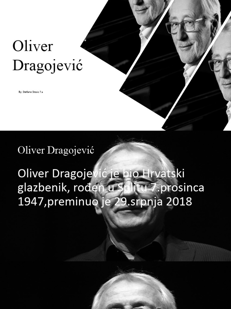 Oliver Dragojevic | PDF