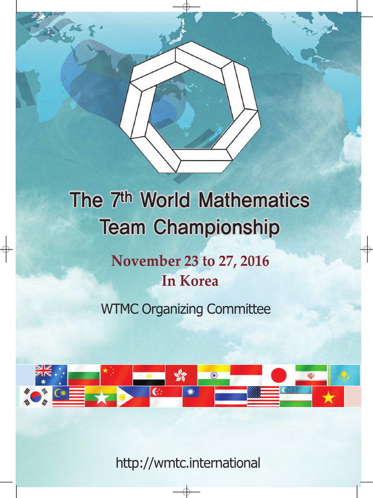 2016 WMTC Official Booklet | PDF | Science