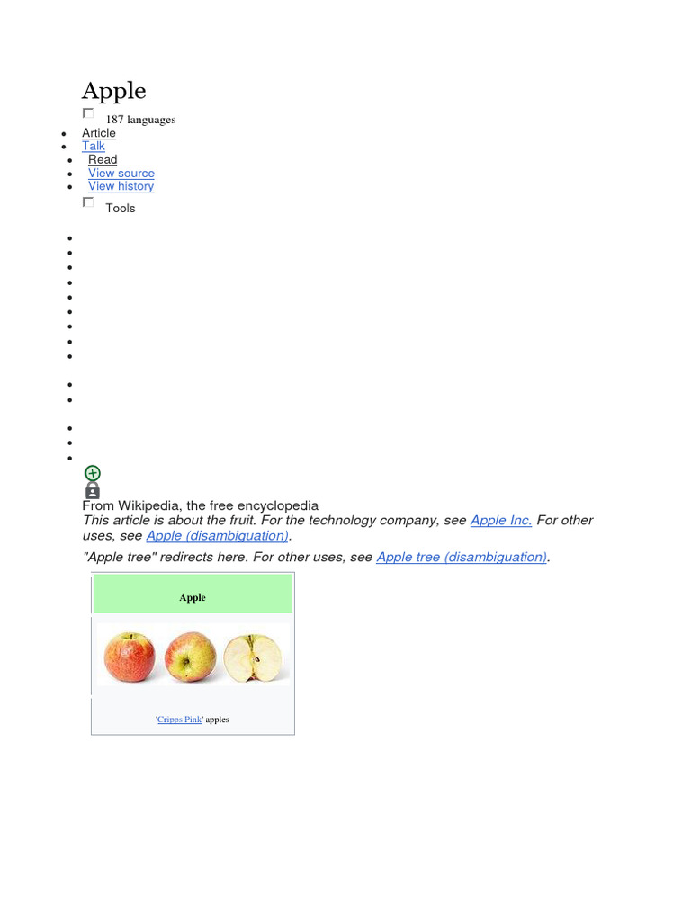 Apple | PDF | Apple