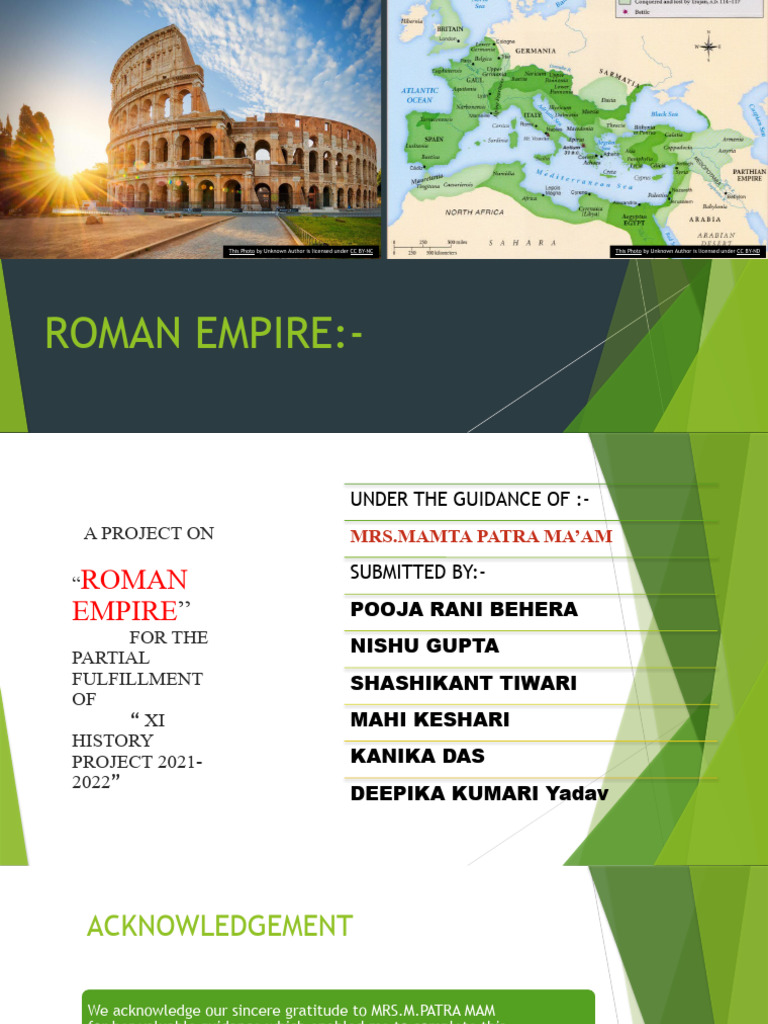 Roman Empire Project for Class 11 | PDF | Roman Empire | Ancient Rome