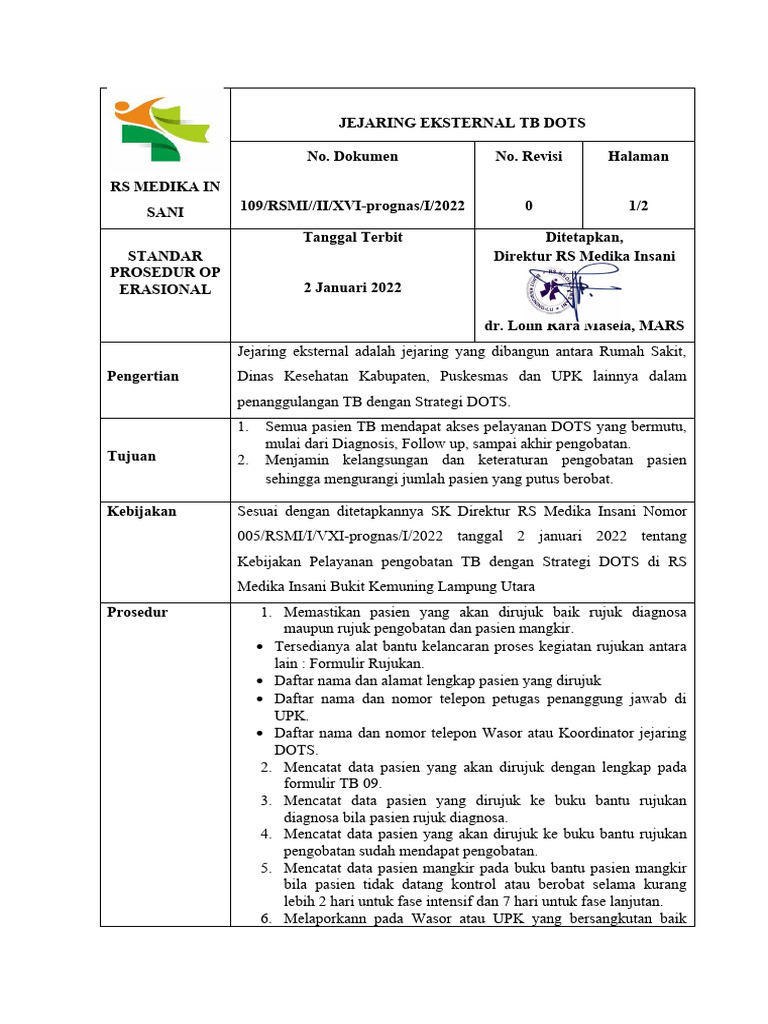 084 Jejaring Eksternal TB | PDF