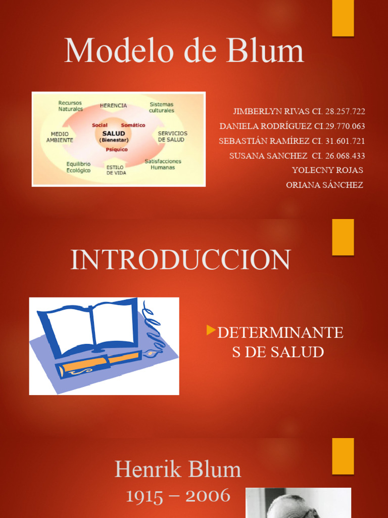Modelo de Blum | PDF | Salud y bienestar