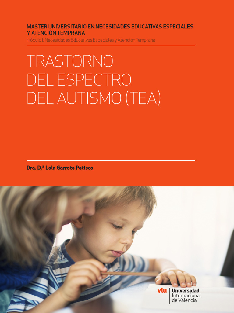 Trastorno Del Espectro Del Autismo (Tea) : Máster Universitario en ...
