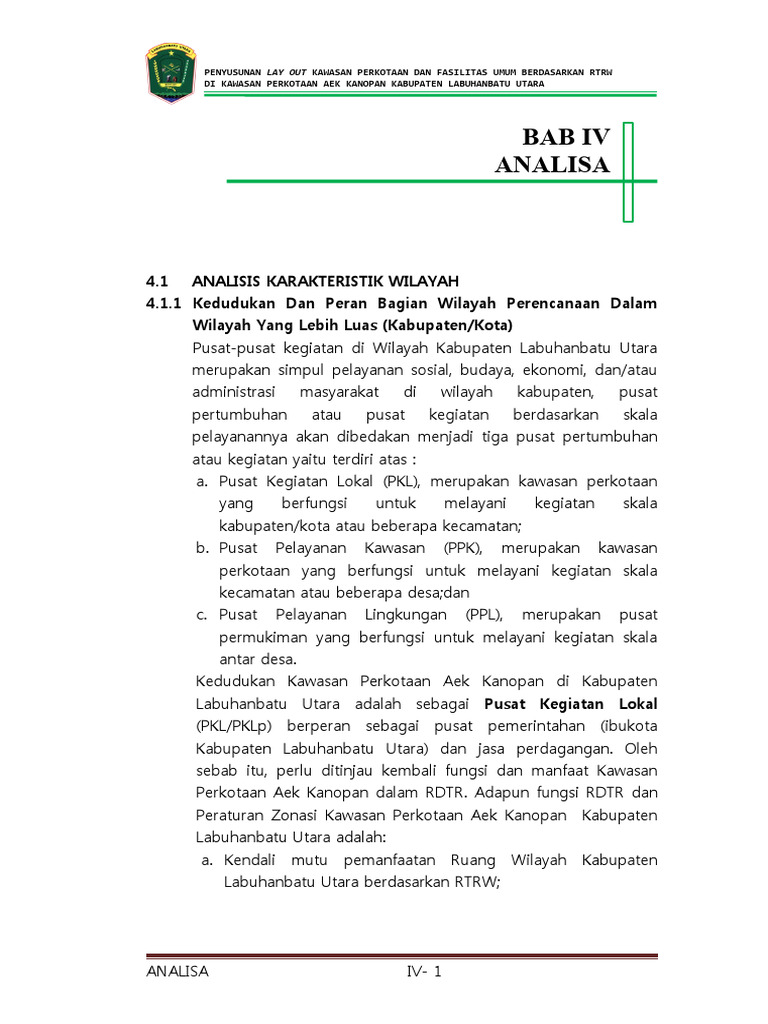 BAB 4 Analisa | PDF