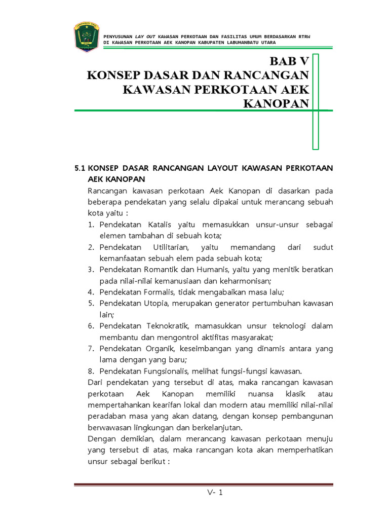 BAB 5 Konsep Dan Rancangan Layout Labura | PDF