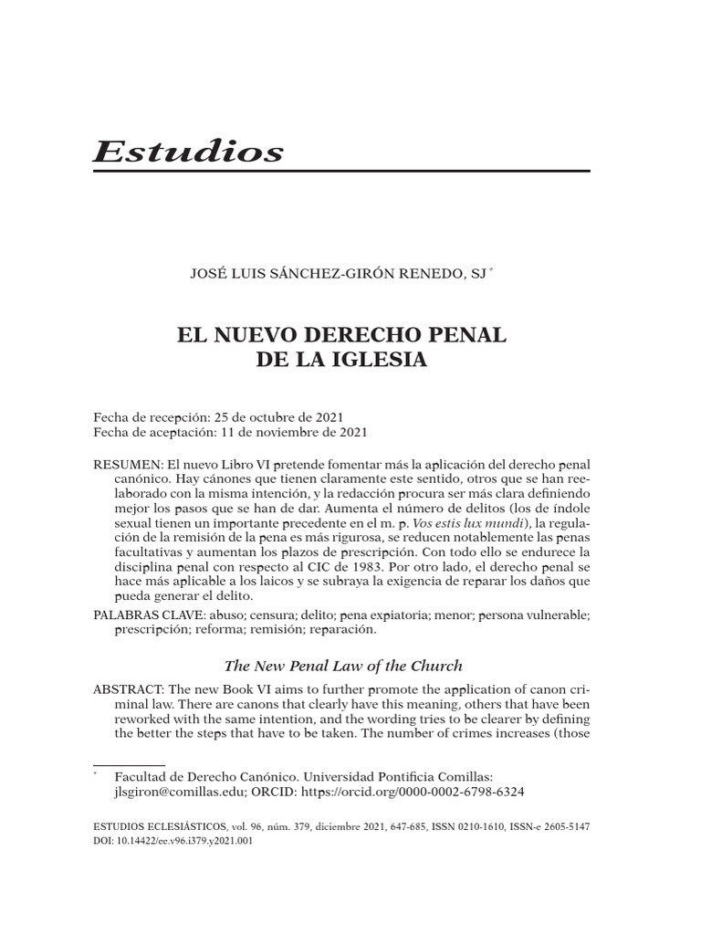 Sara Gutierrez,+01.+Sanchez Giron.+El+Nuevo+Derecho+Penal | PDF ...