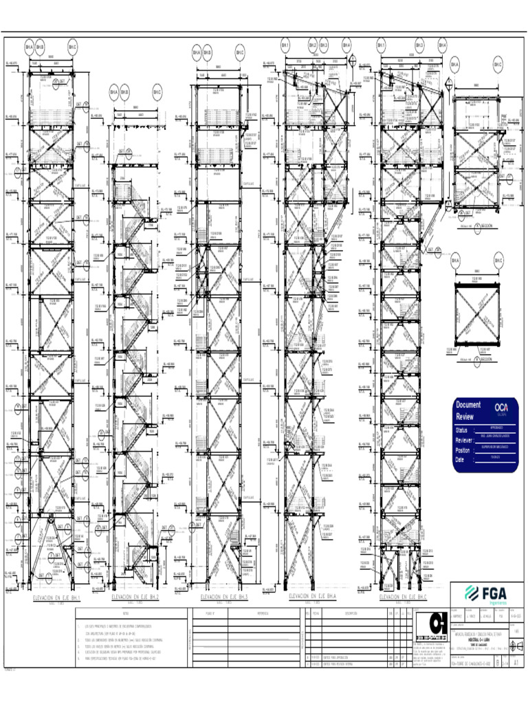 FGA-TORRE DE CANGILONES-E-002 - Rev B - APROBADO | PDF