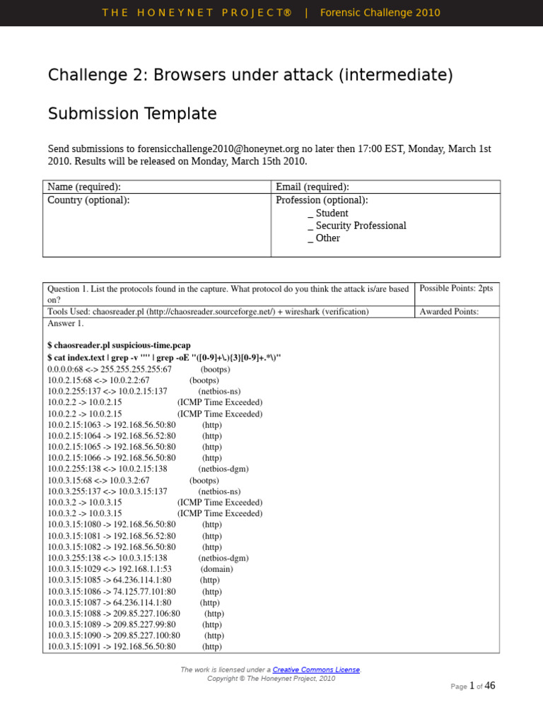Forensic Challenge 2010 - Challenge - 2 - Solution | PDF | Component Object Model | Computer ...