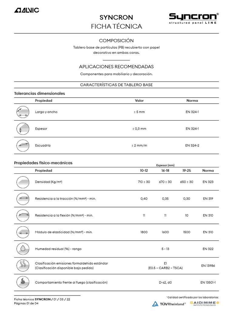 Tec Syncron Castellano | PDF | Ciencias fisicas | Química