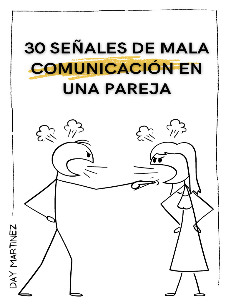 30 Señales de Mala Comunicación en Una Pareja | PDF
