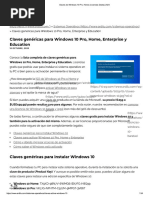 Claves de Activacion de Windows 7 Ultimate | PDF | Windows 7 | Microsoft Windows