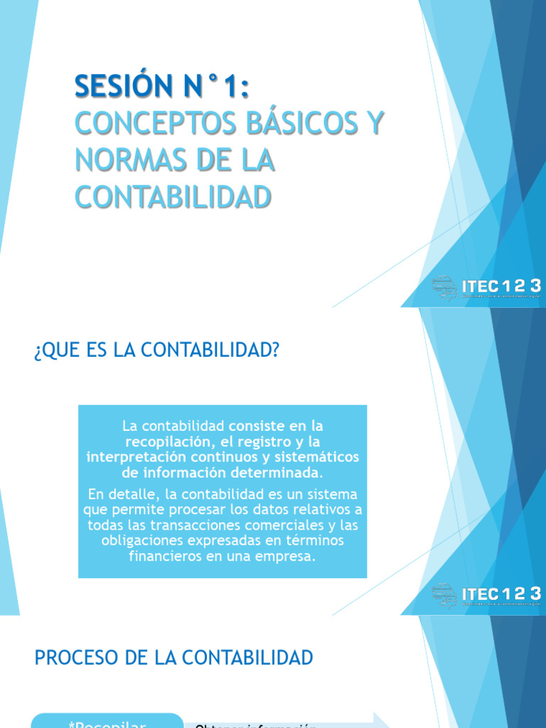 Clase 01 - Conceptos Basicos y Normas de La Contabilidad | PDF | Contabilidad | Estado financiero