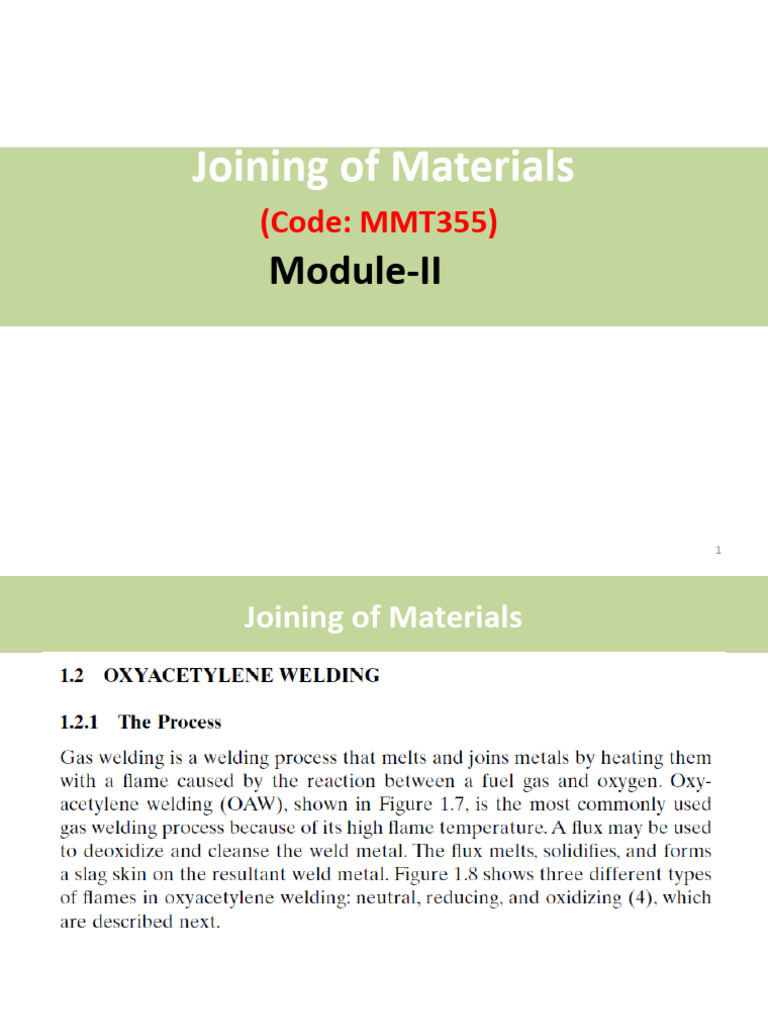 Jom Module II | PDF | Construction | Welding