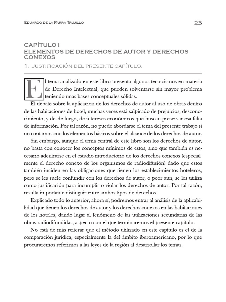 Elementos de Derechos de Autor y Derechos Conexos | PDF | Derechos de ...