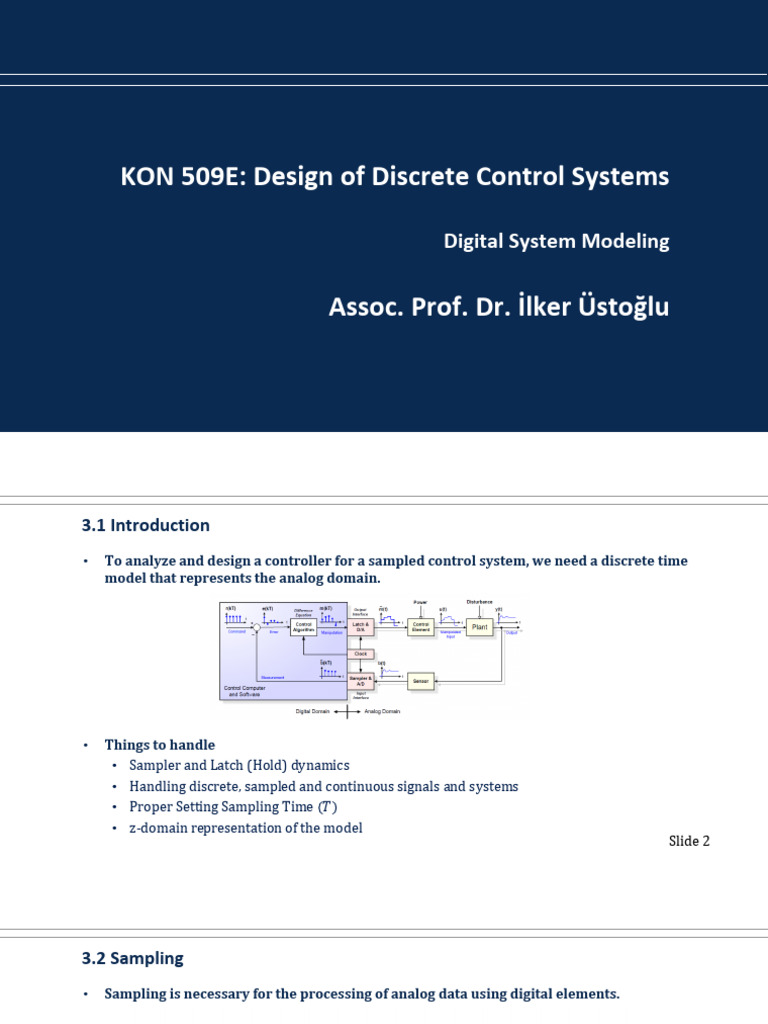 04 Digital System Modeling | PDF | Sampling (Signal Processing) | Digital Signal Processing