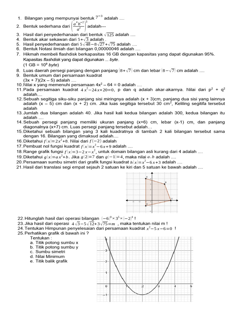 Kisi2 PAS Kls 9 PA 2023-2024 | PDF