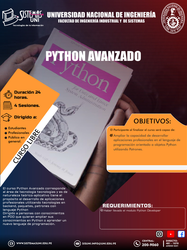 Python Avanzado 2020 | PDF | Python (lenguaje de programación) | Programación orientada a objetos