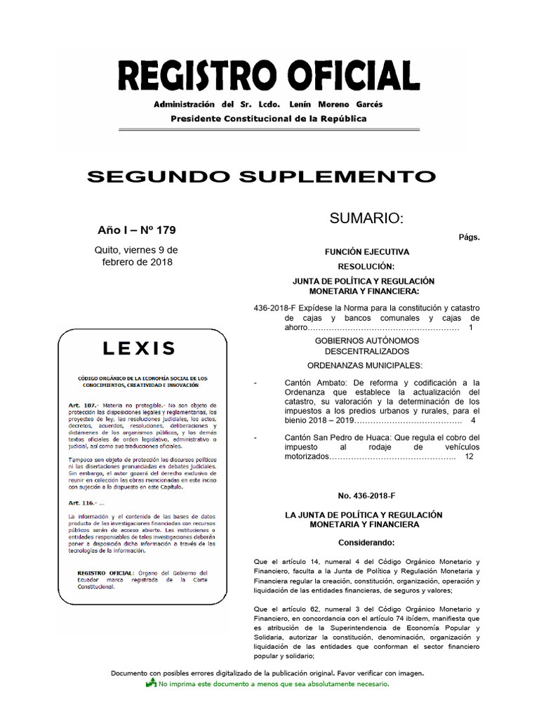 Suplement o | PDF | Bancos | Economias