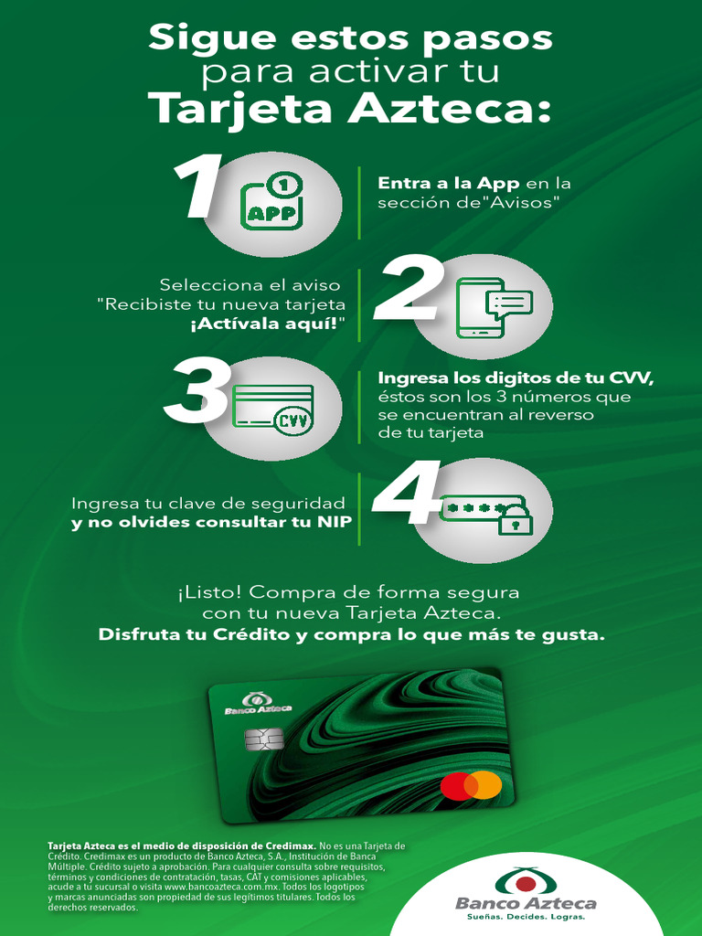 Infografia Tarjeta Credito Azteca | PDF