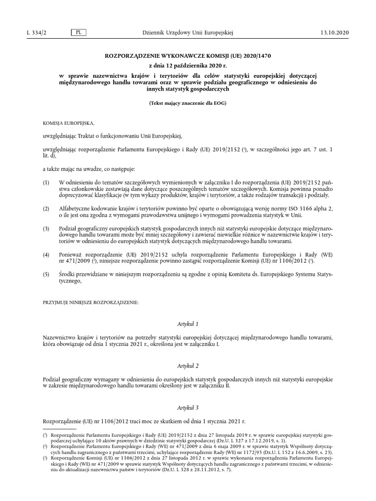 Zal 3 Geonomenklatura 2021 PL | PDF