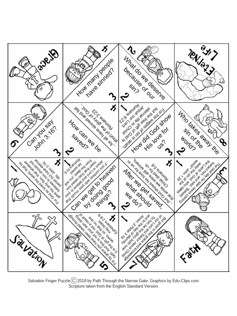 Finger Puzzle Set BW ESV | PDF