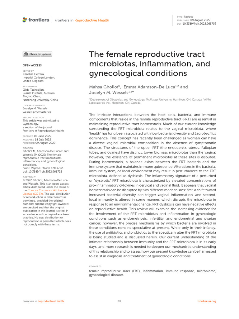 Klinička Mikrobiologija - Organa Genitalia Feminina | PDF | Lactobacillus | Immune System